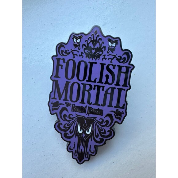 Disney | Other | Disney Parks Haunted Welcome Mansion Foolish Mortals ...